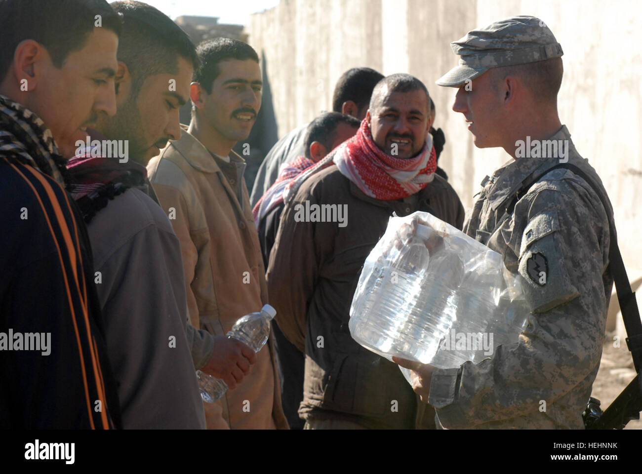 Pfc. Thomas Jacobs with 3rd Platoon, 1st Battalion, 5th Infantry ...