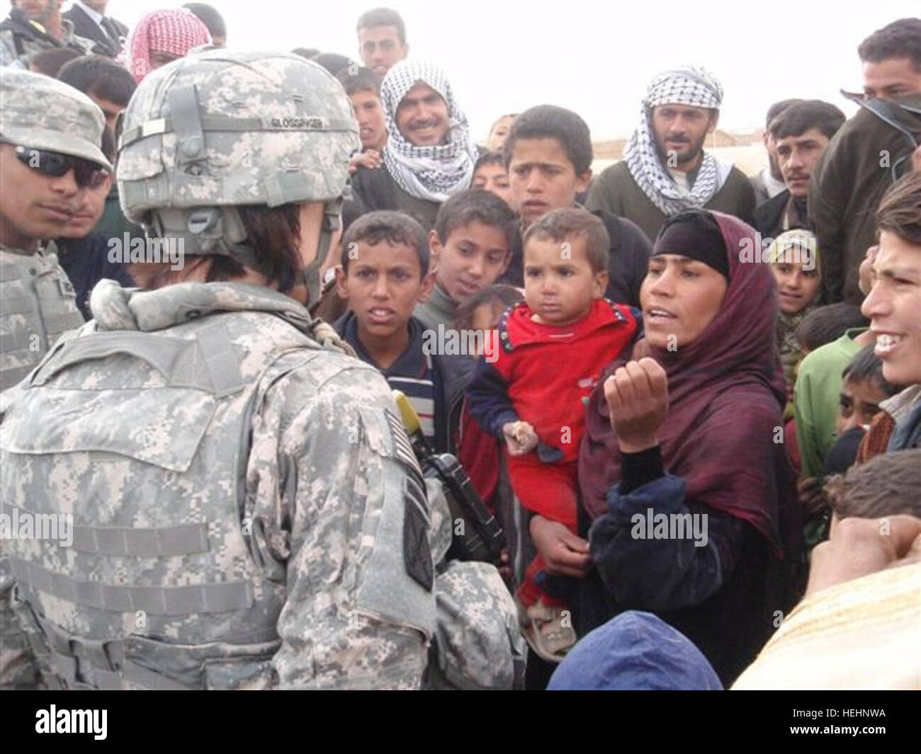 Capt. Jennifer Glossinger, 413th Civil Affairs Battalion, 10th Mountain ...