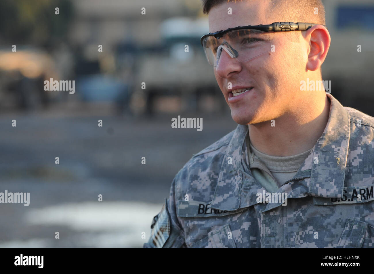 U.S. Army 1st Lt. Aaron Bender of F Company, 2nd Battalion, 505th ...