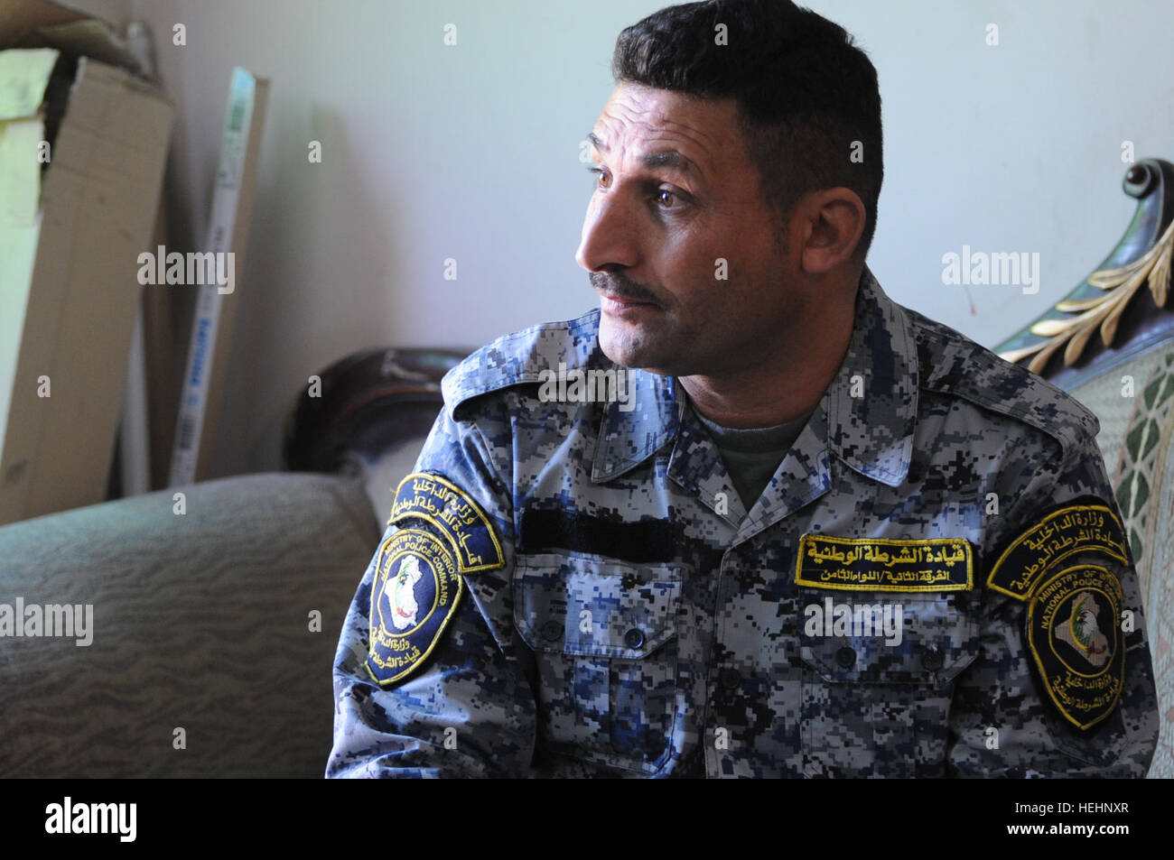 Iraqi national police training team hi-res stock photography and images ...
