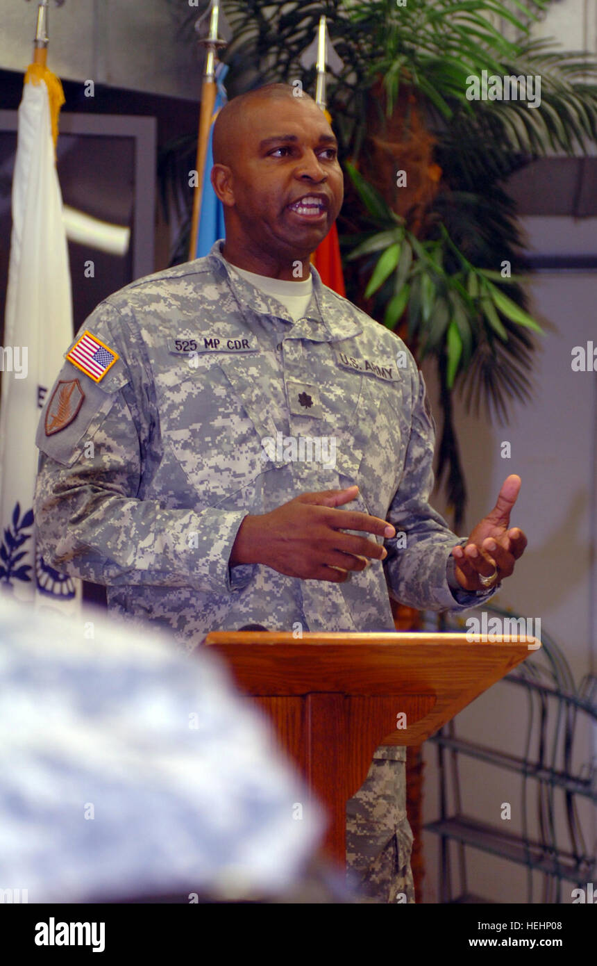 Army Lt. Col. Alexander Conyers, Joint Task Force Guantanamo's 525th ...