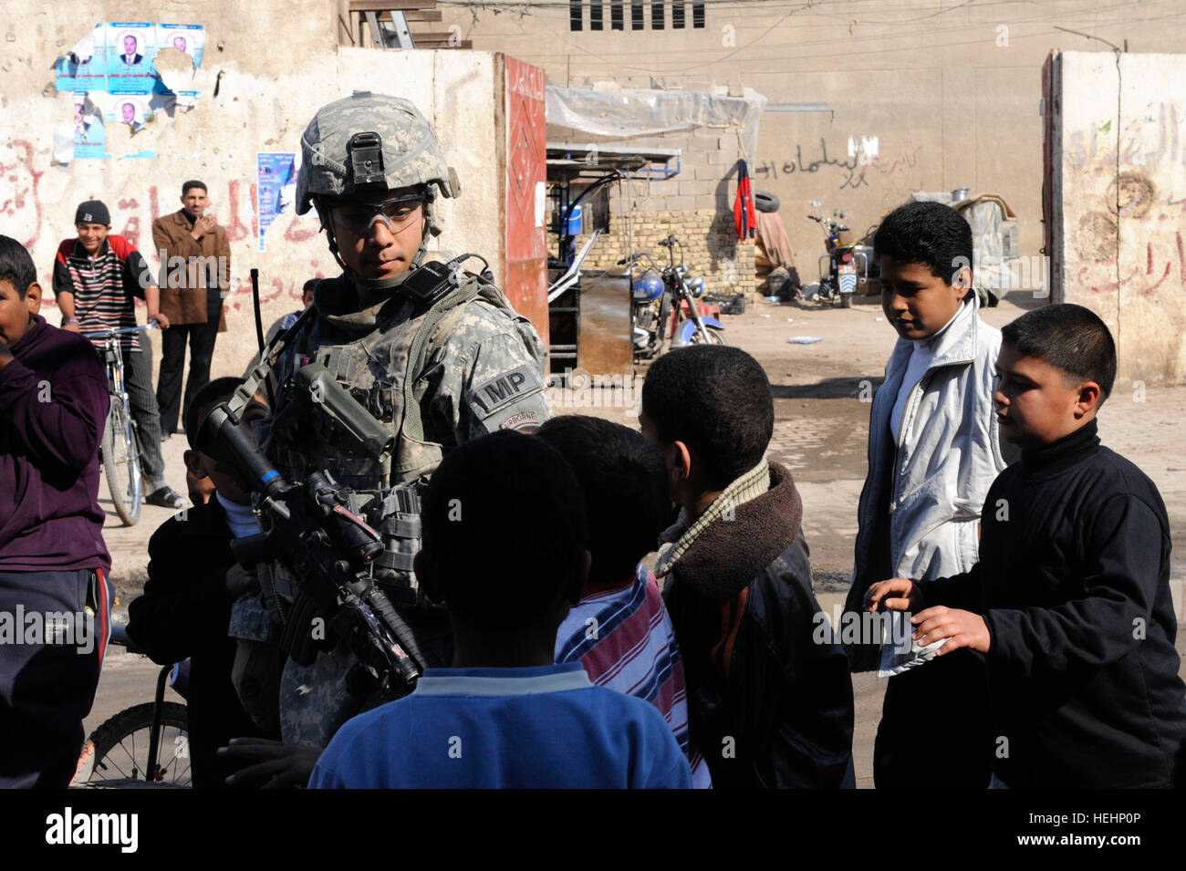 U.S. Army 1st Lt. Caldwell, with the 21st Military Police Company, 3rd ...