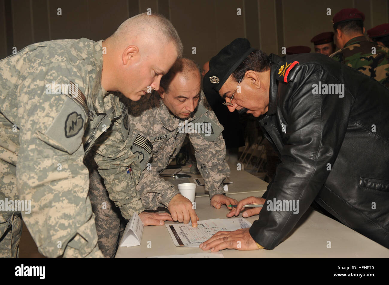U.S. Army Col. Burt Thompson, Commander of 1st Stryker Brigade Combat ...