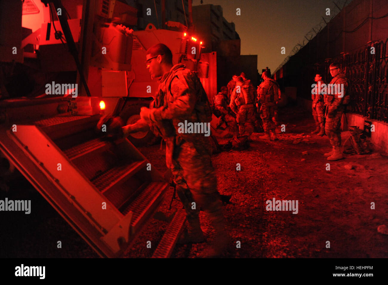 Military base multiple armed vehicles hi-res stock photography and ...