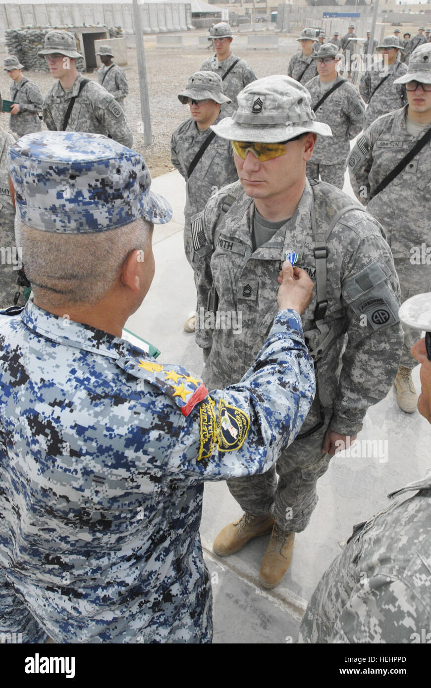 Brig. Gen. Saad, deputy commanding general of the 7th Brigade, 2nd ...