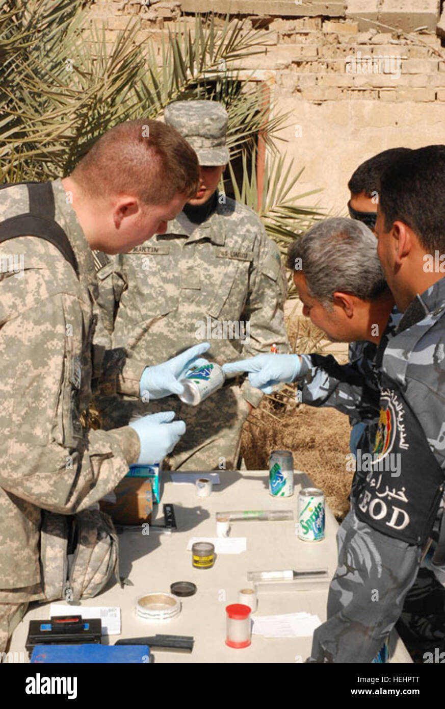 Members of the Weapons Intelligence Team provide counter improvised ...