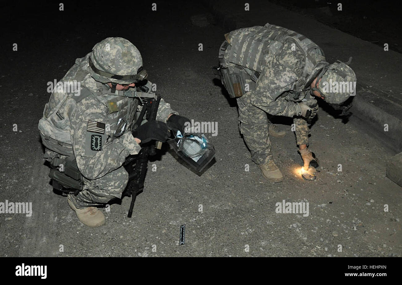 Members of the Weapons Intelligence Team provide counter improvised ...