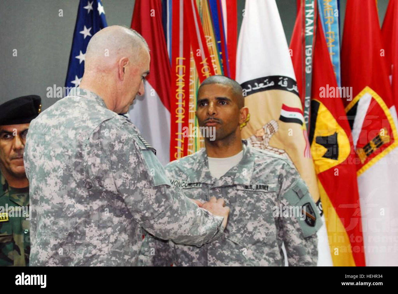 A promotion ceremony at Multi-National Division – Baghdad marks the ...