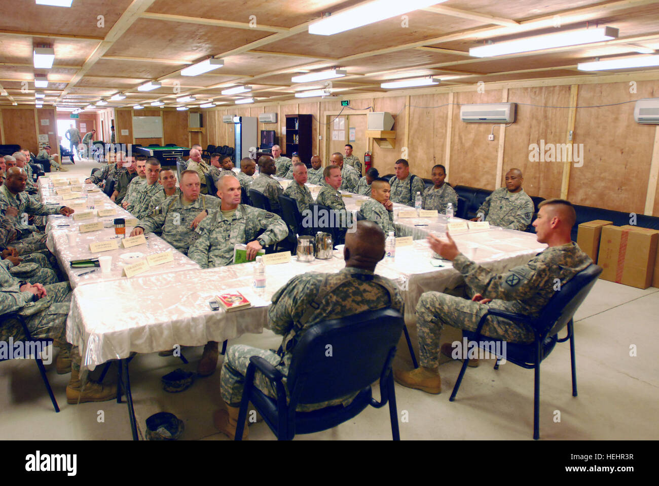 Senior non-commissioned officers from Forward Operating Base Delta ...