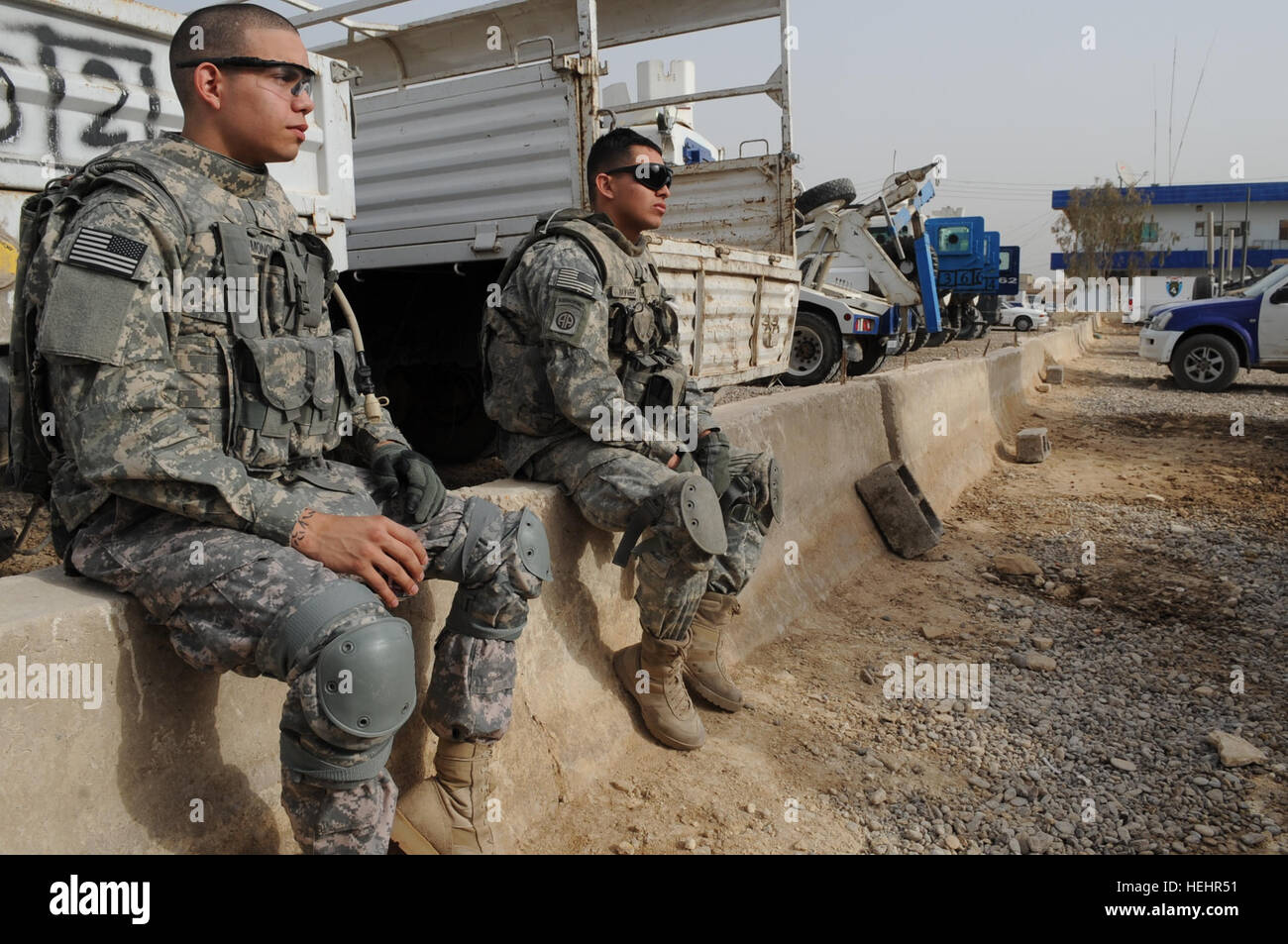 Joint security station beladiyat hi-res stock photography and images ...
