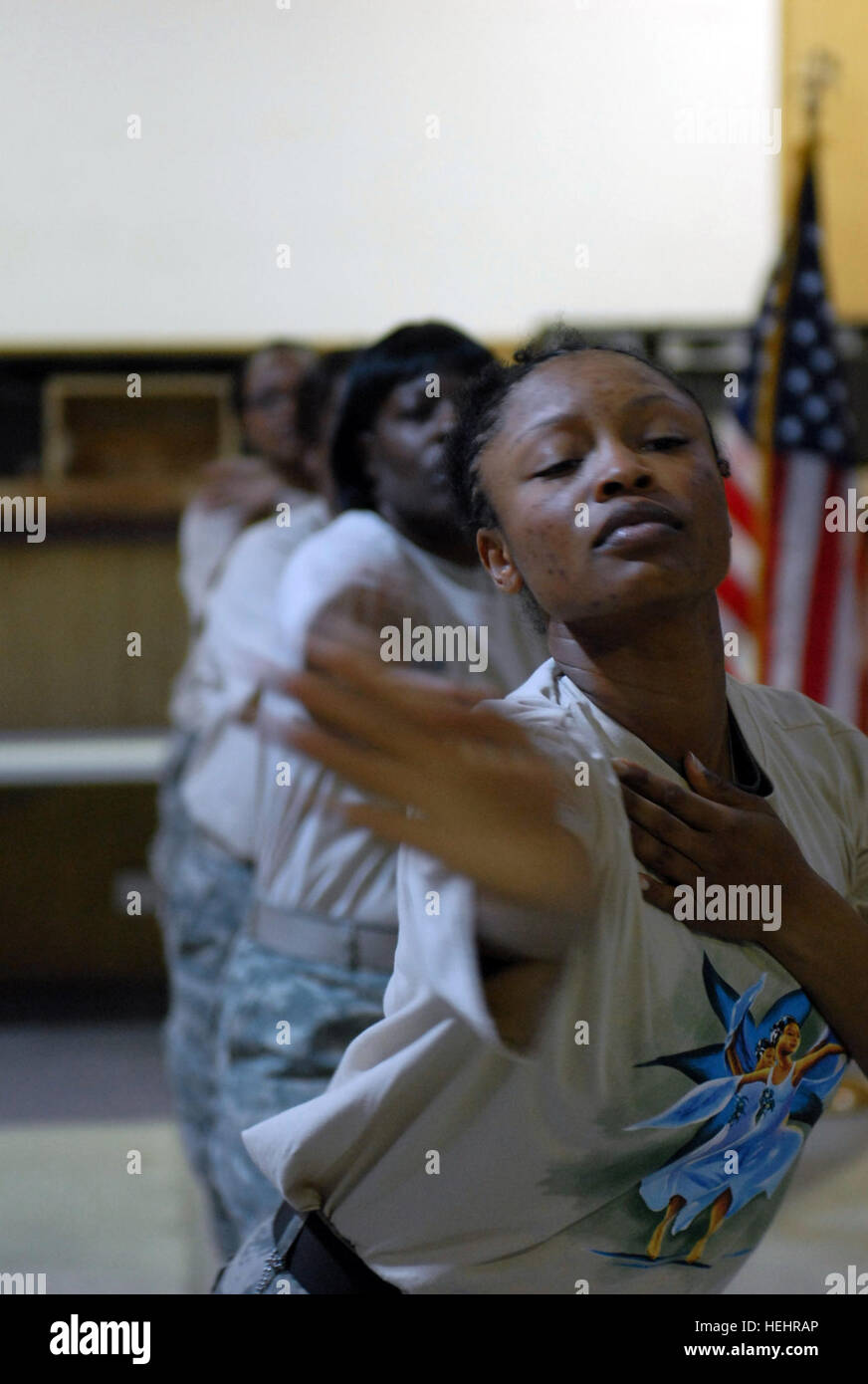 The Contingency Operating Base Adder "Dance Warriors" perform an ...
