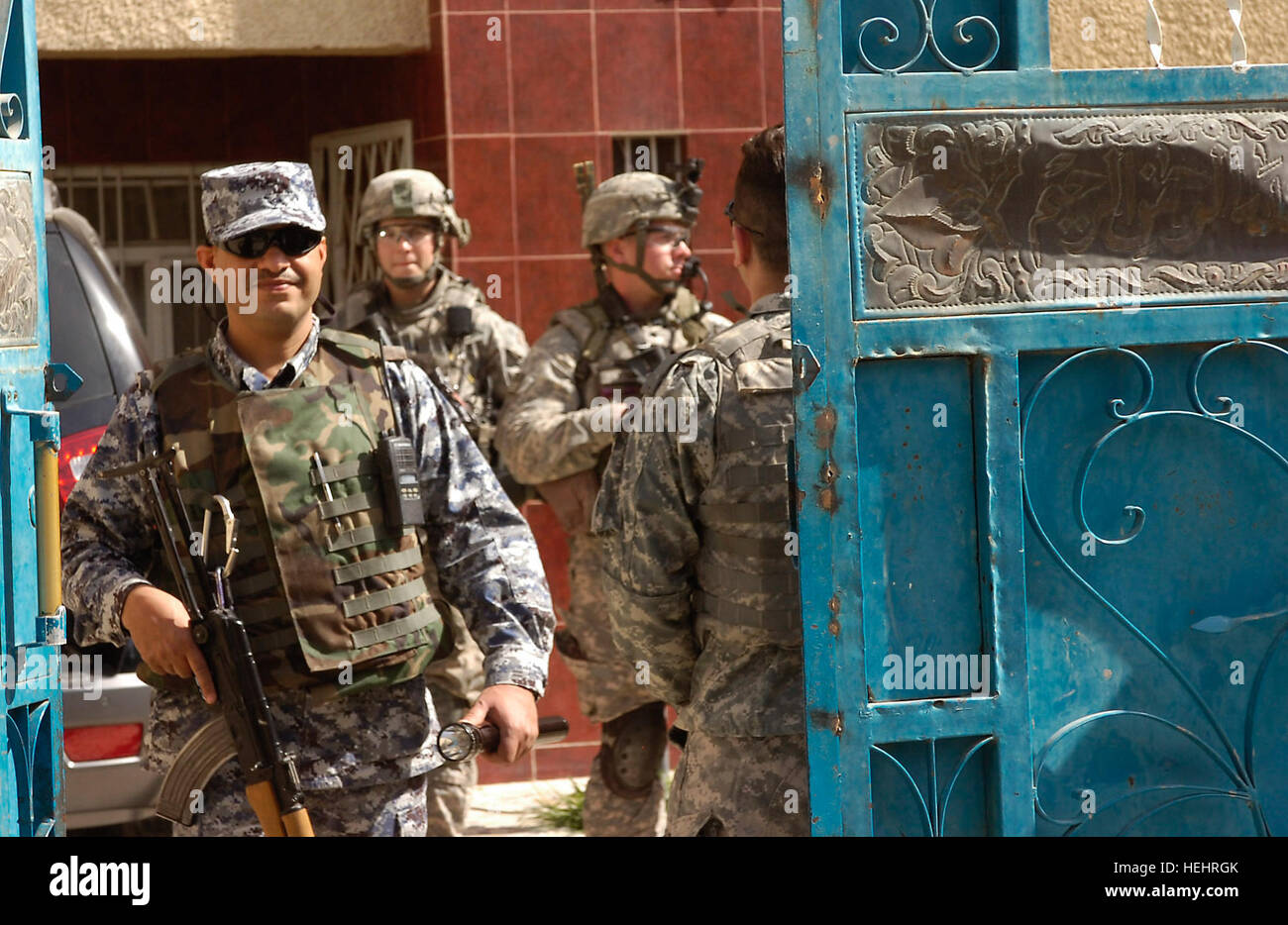 National Police Officers assigned to the 3rd Battalion, 8th NP Brigade ...