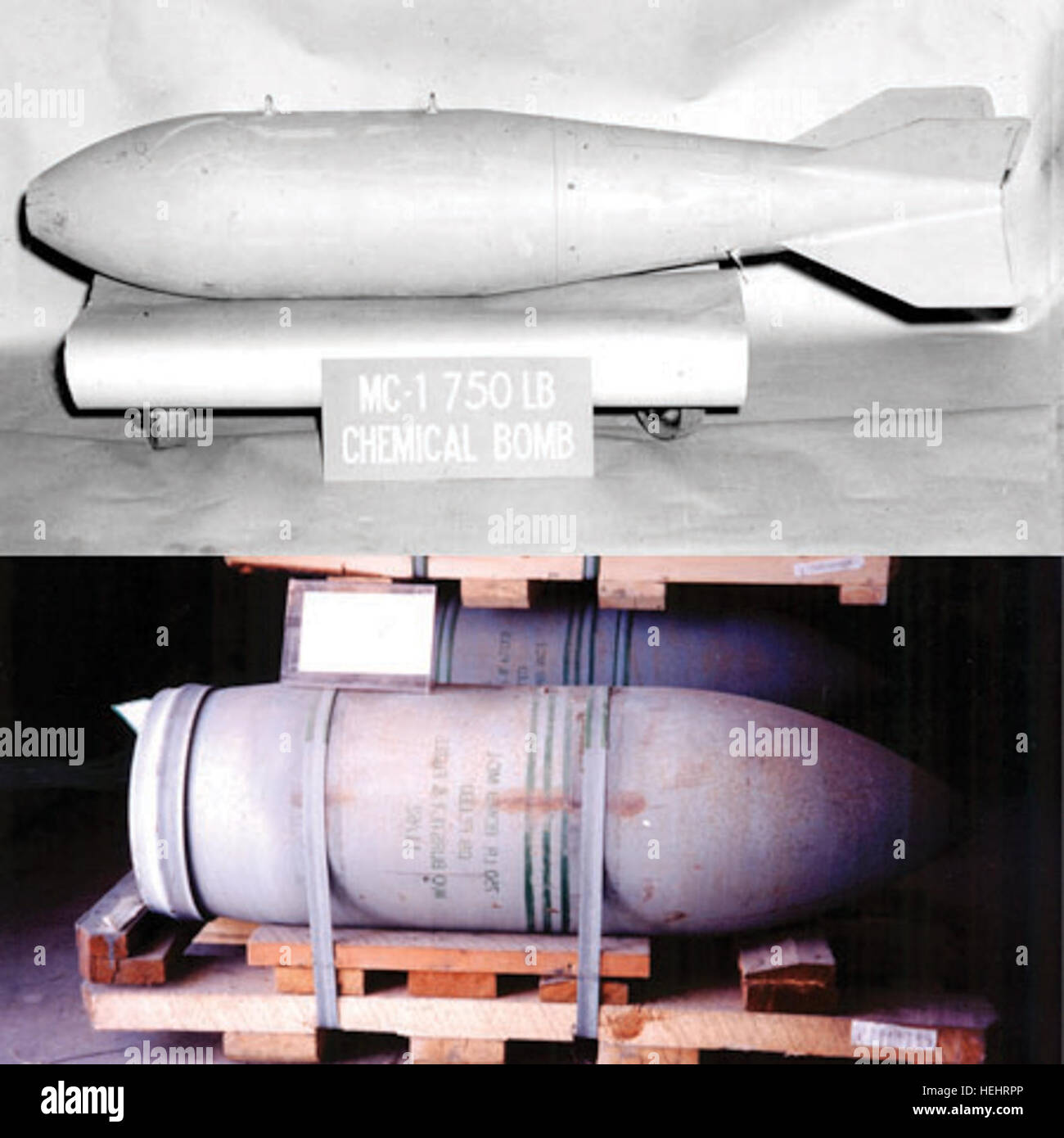 The MC-1 chemical bomb is a sarin-filled munition designed for chemical ...