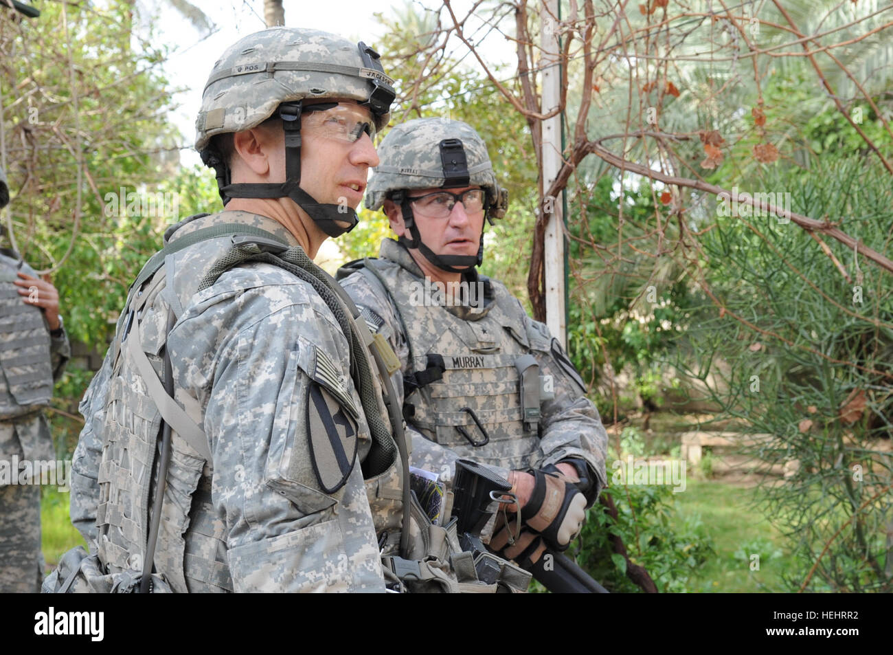 U.S. Army personnel from 1st Battalion, 5th Cavalry Regiment, 1st ...
