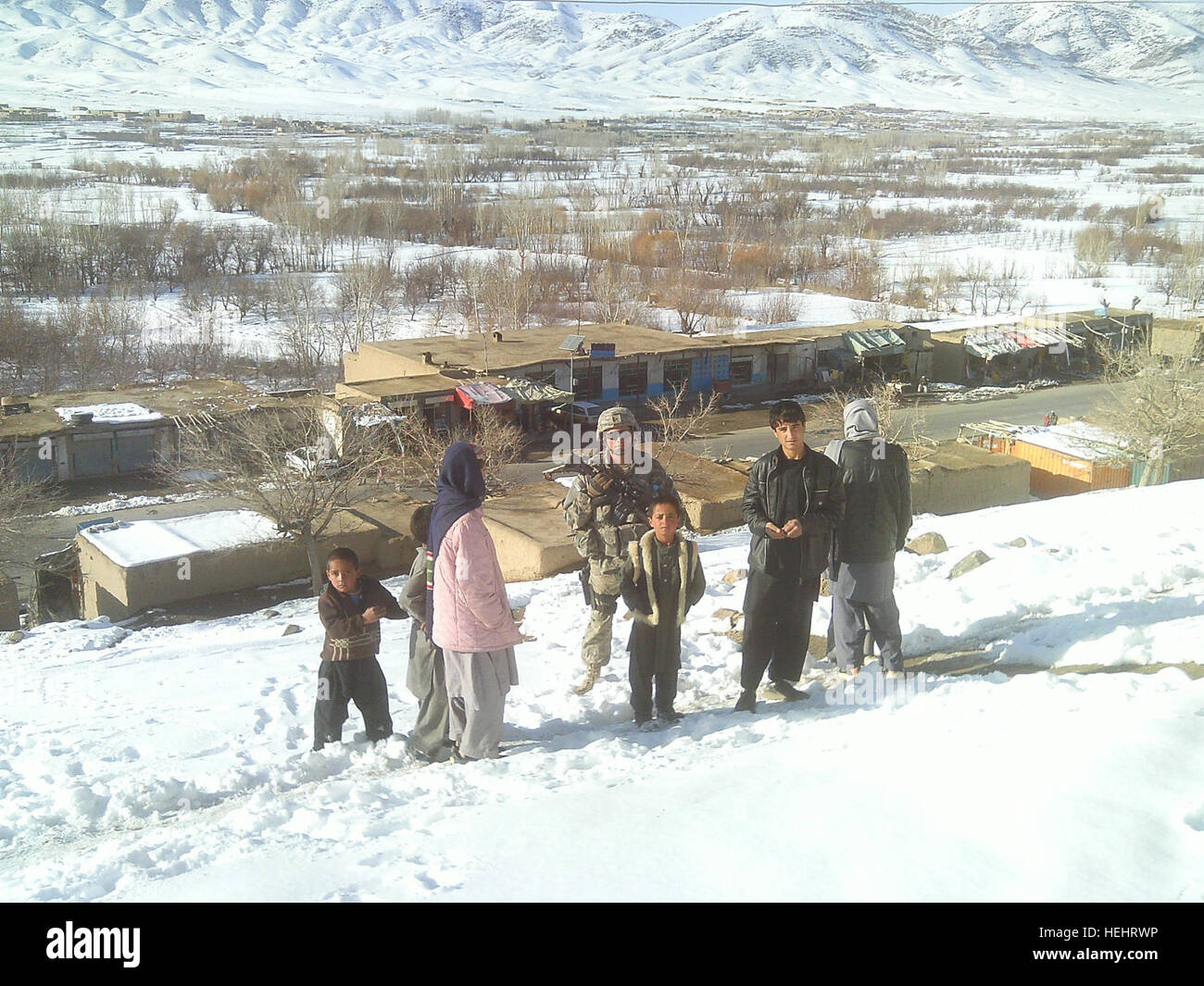 Sgt. 1st Class Cathers from 3rd Platoon, 118th Military Police Company ...