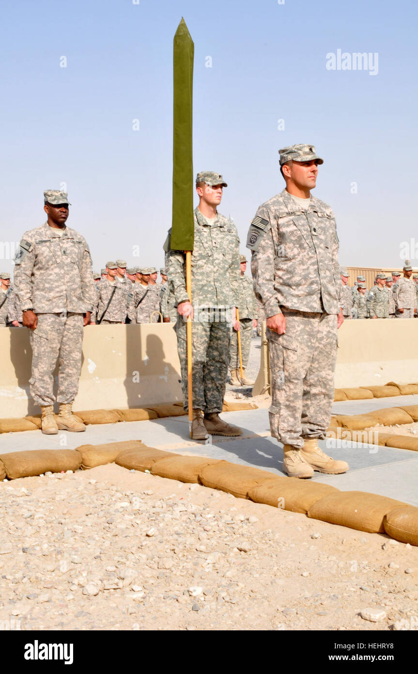 Lt. Col. John Haas, commander of the 1st Squadron, 153rd Cavalry ...