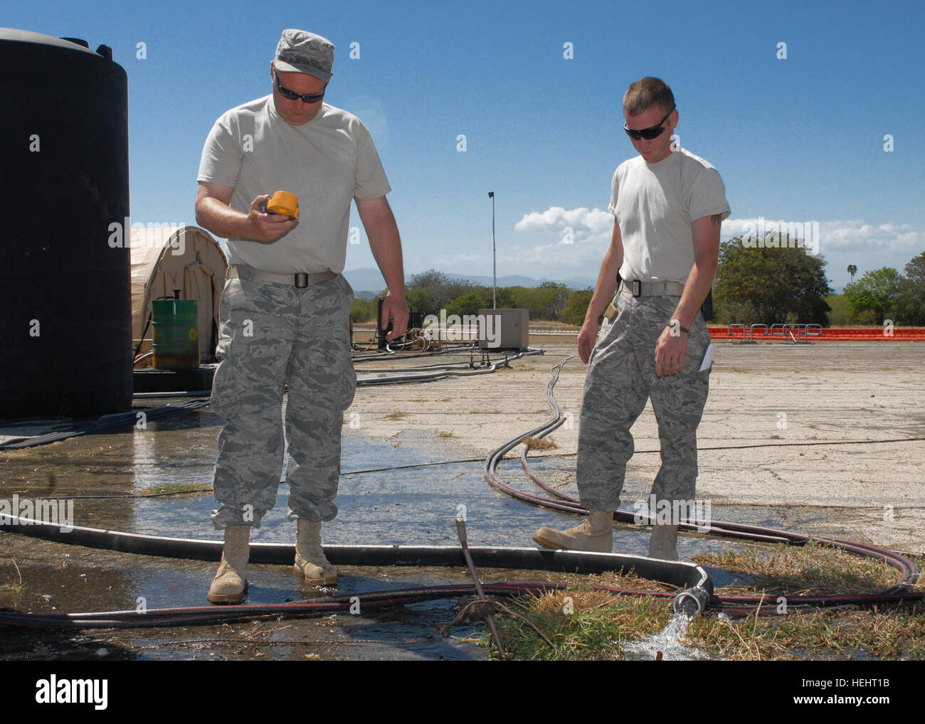 U.S. Army personnel from the 474th Expeditionary Civil Engineering ...