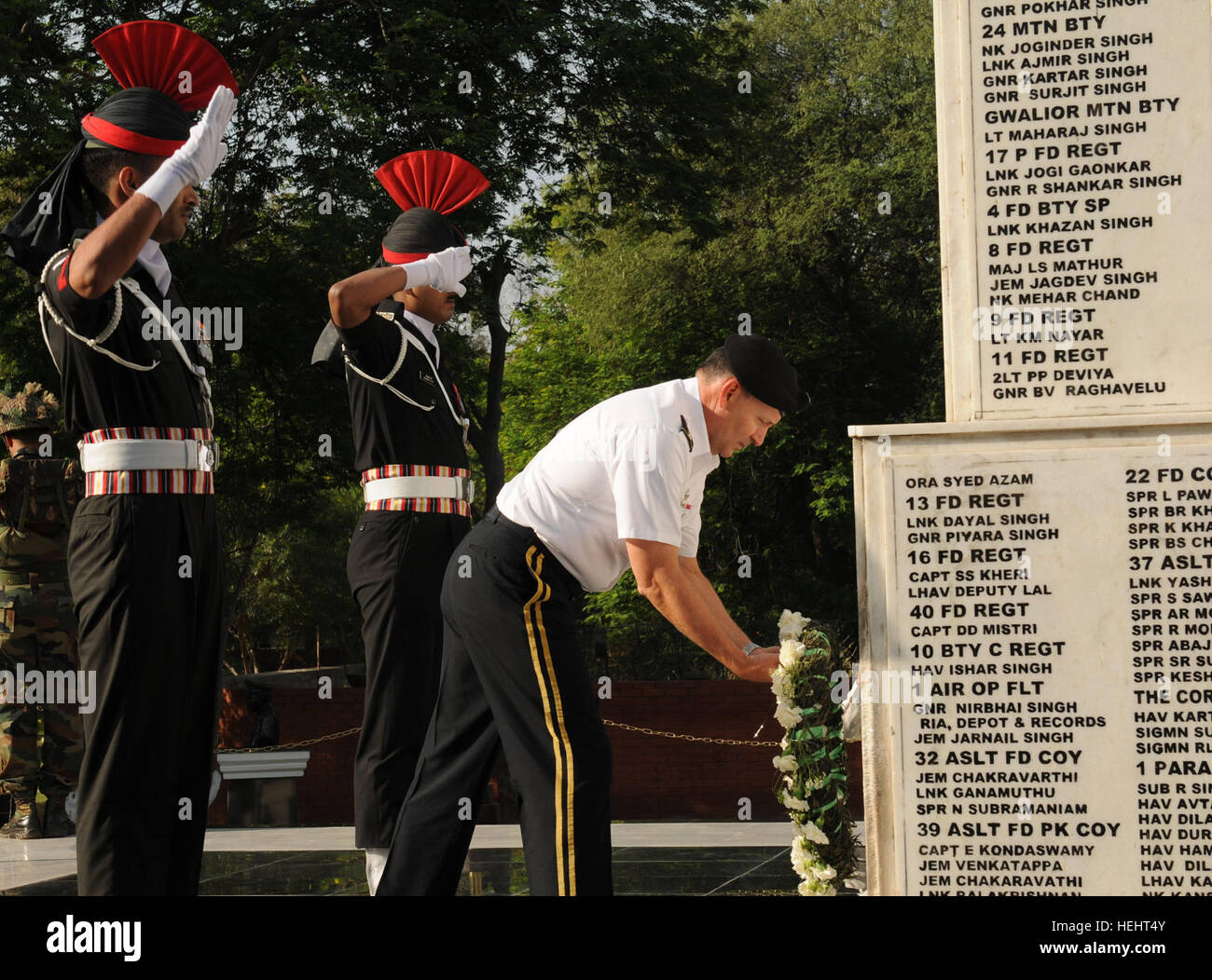 CHANDIGAHR, India (March 22, 2010) -- Lt. Gen. Benjamin R. Mixon ...