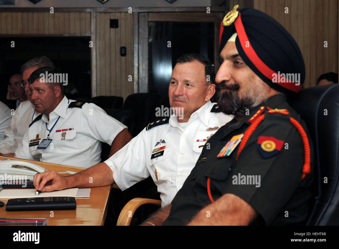 U.S. Army Lt. Gen. Benjamin R. Mixon, commanding general, U.S. Army ...