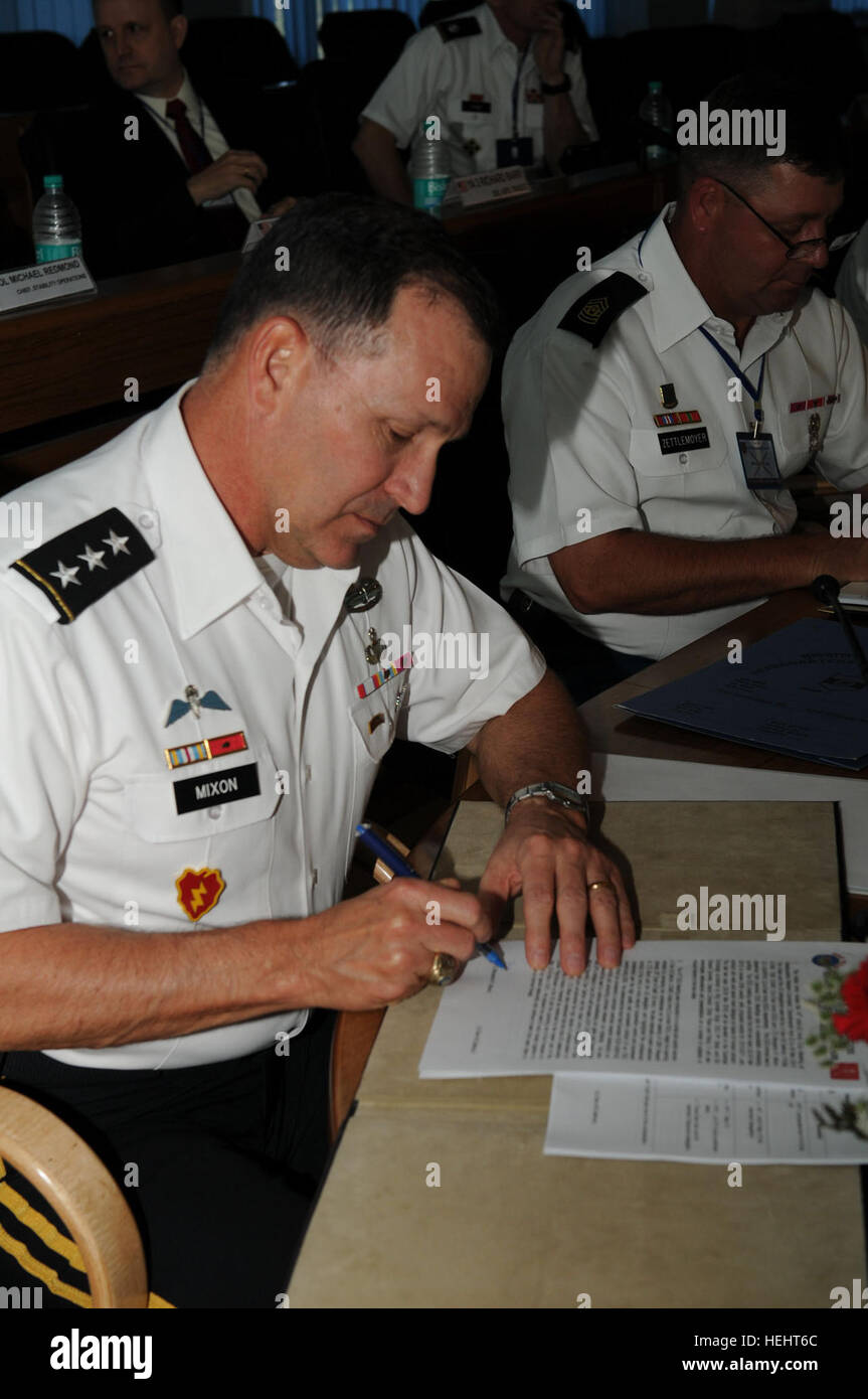 CHANDIGARH, India (March 23, 2010) – Lt. Gen. Benjamin R. Mixon ...