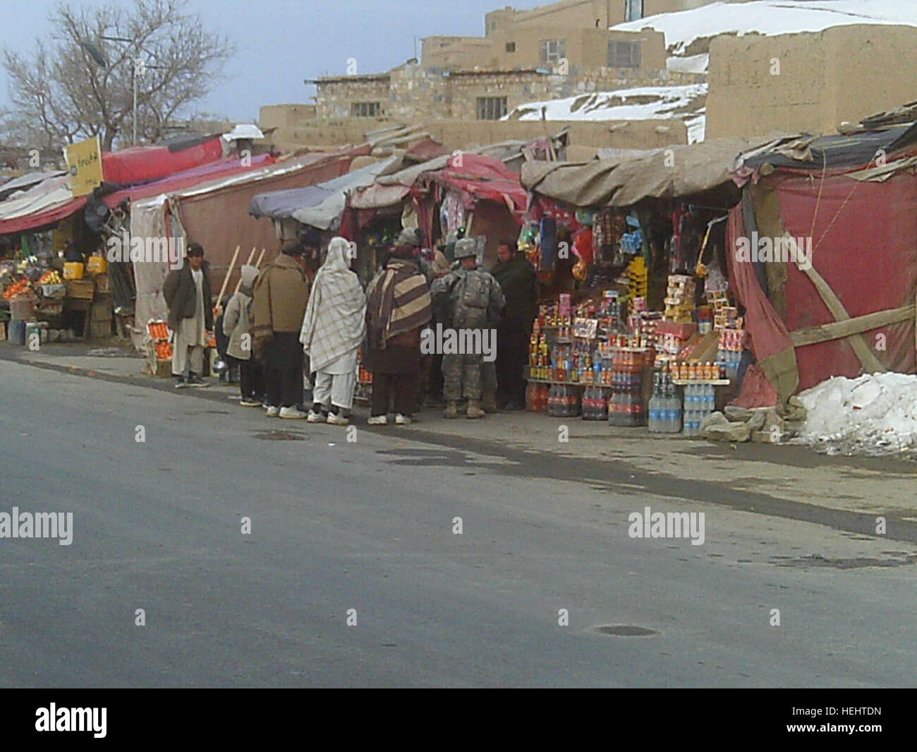 Soldiers of 3rd Platoon, 118th Military Police Company engage with ...