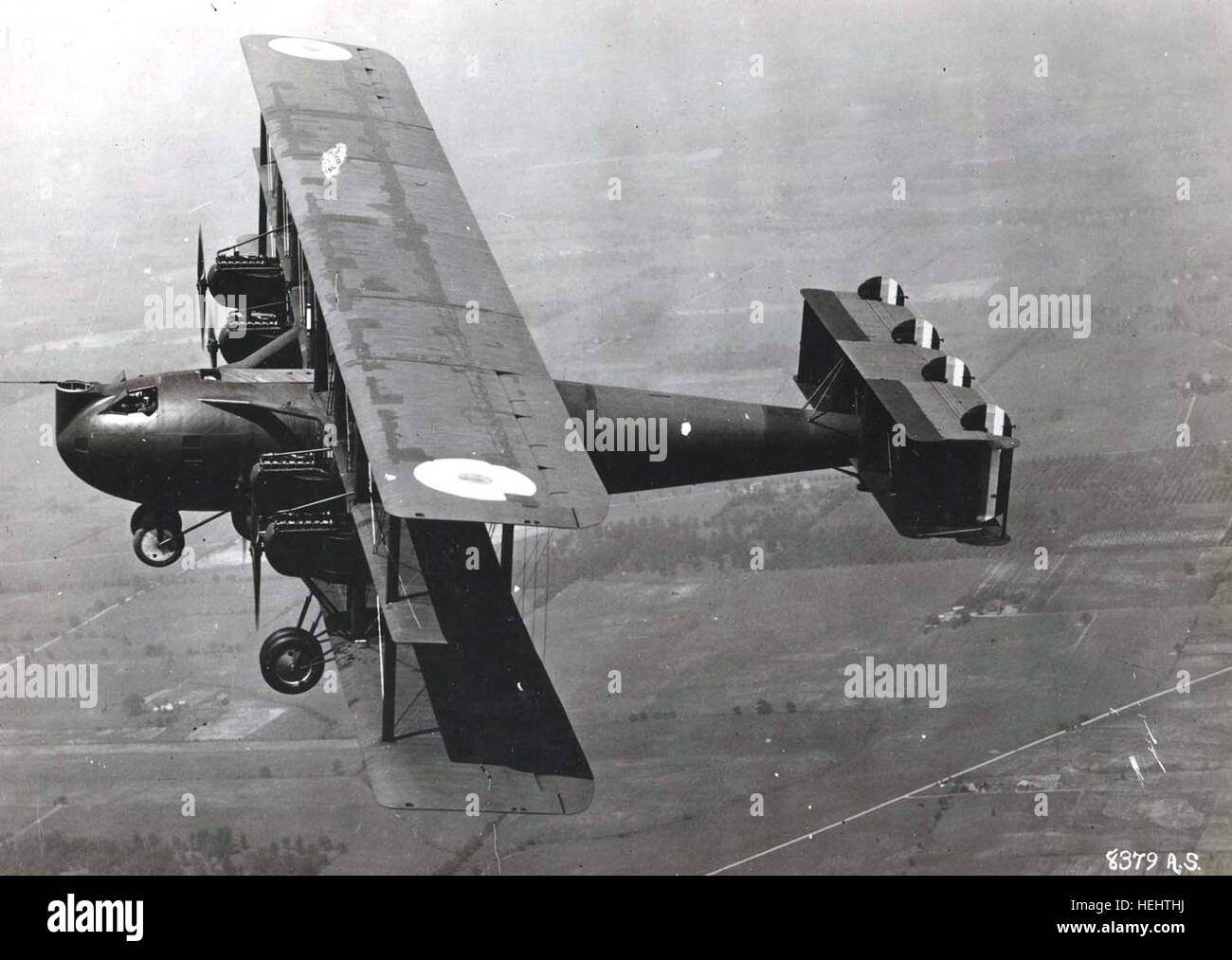Barling Bomber in flight Stock Photo - Alamy