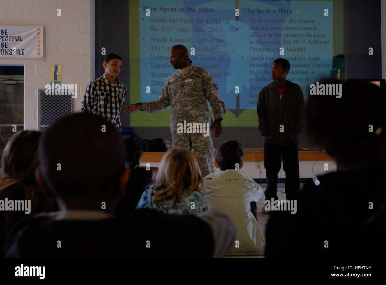 Capt. Duwayne Ruffin, Rear-Detachment commander of the 626th Brigade ...