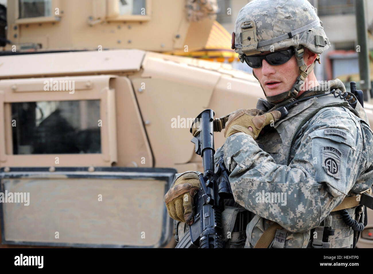 U.S. Army 1st Lt. Steve Smith from Raleigh, N.C., of 3rd Brigade Combat ...