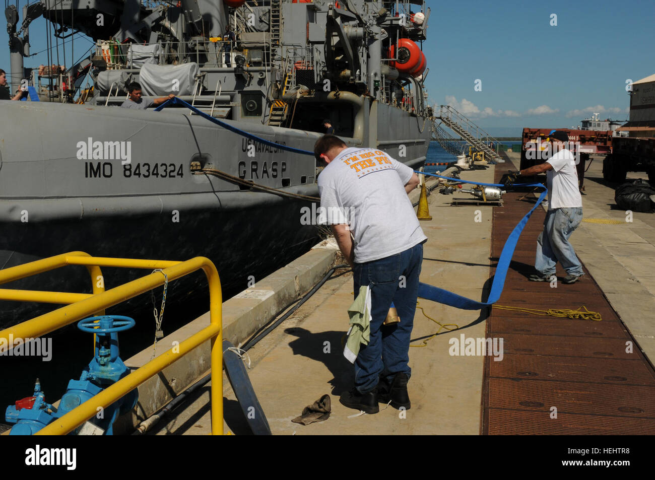 Military Sealift Command rescue and salvage ship USNS Grasp arrives at ...
