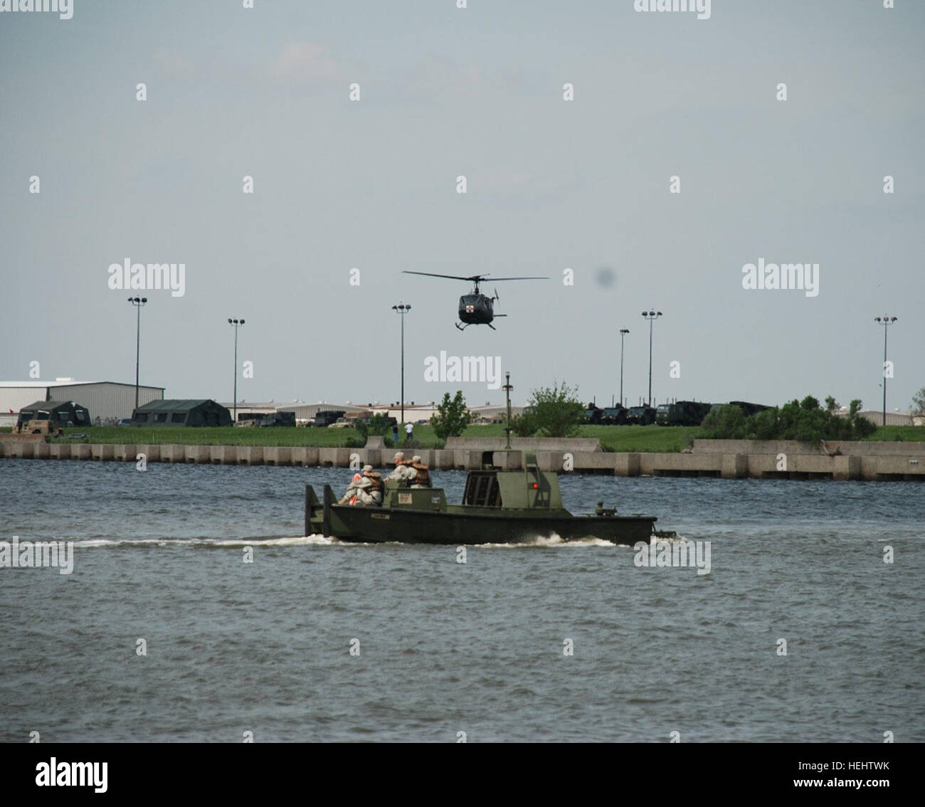 Members of the Louisiana National Guard's 2225th Multi-Role Bridge ...