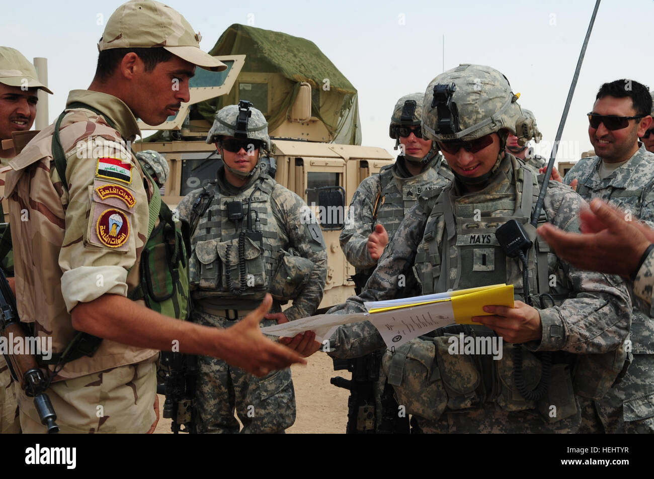 Iraqi army 1st battalion hi-res stock photography and images - Alamy