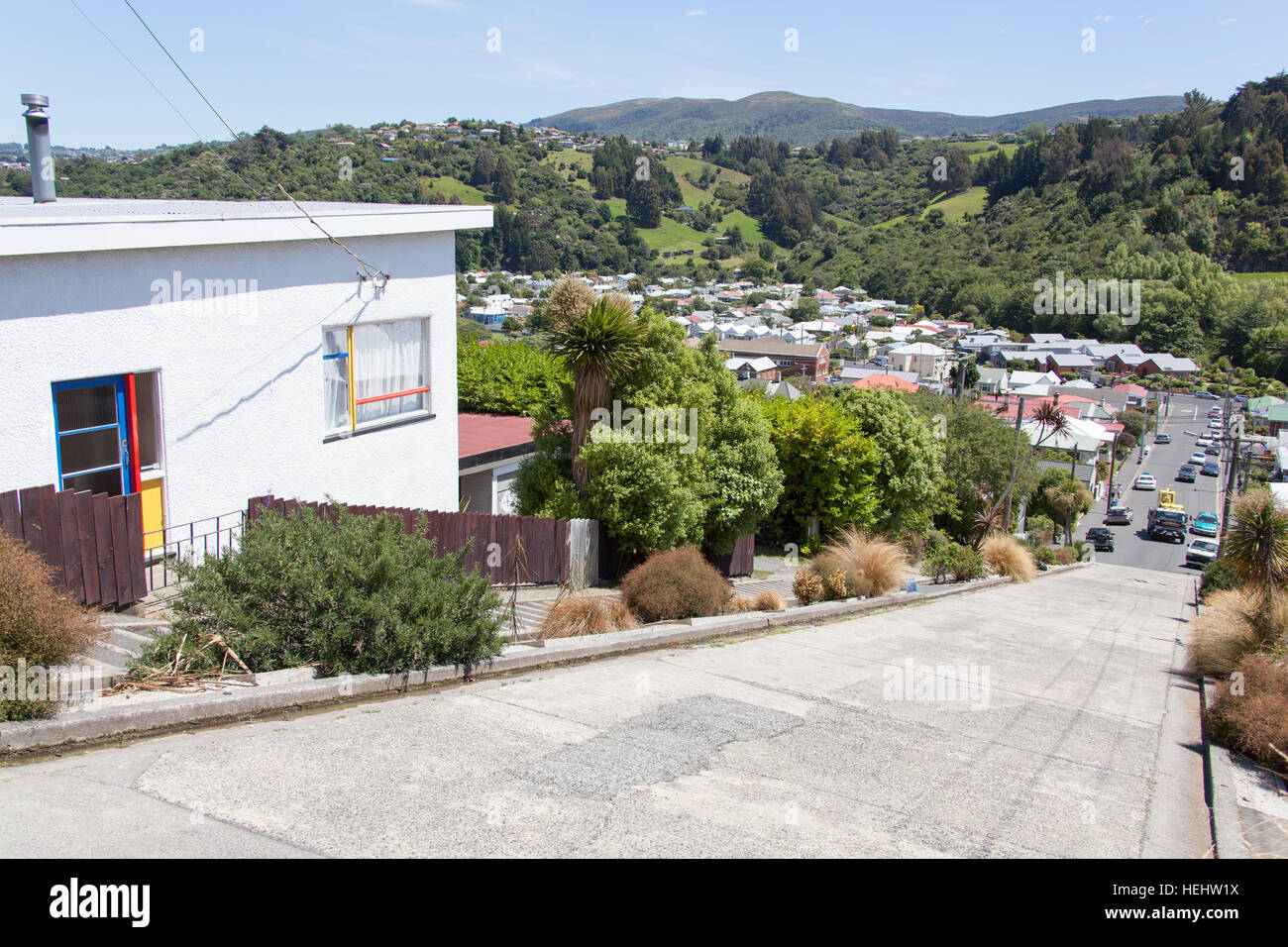 Baldwin street dunedin hi-res stock photography and images - Alamy
