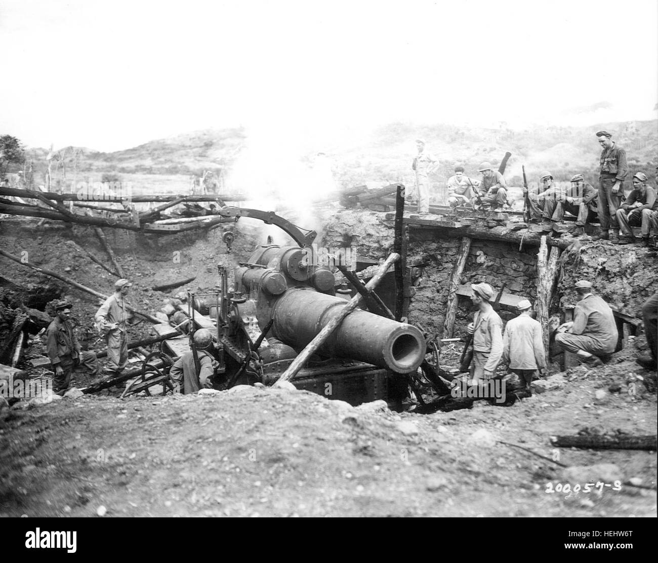 12 inch gun hi-res stock photography and images - Alamy
