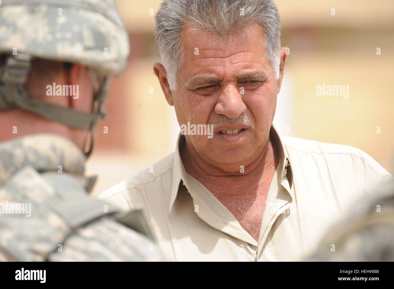 U.S. Army Lt. Col. Michael Shinners, Deputy Commander of 3rd Brigade ...