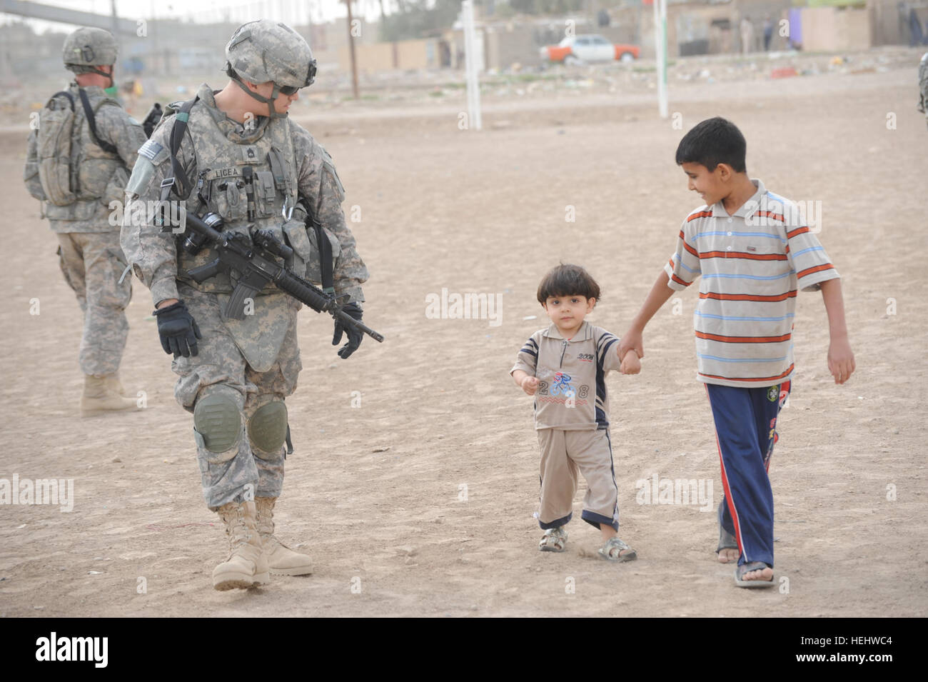 U.S. Army Sgt. 1st Class Alex Licea from Miramar, Fla., of the Public ...