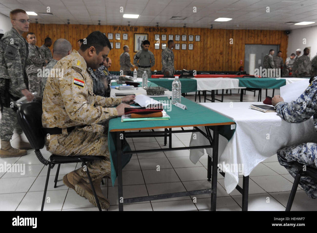 U.S. Soldiers from 2nd Brigade Combat Team, 1st Armored Division, and ...
