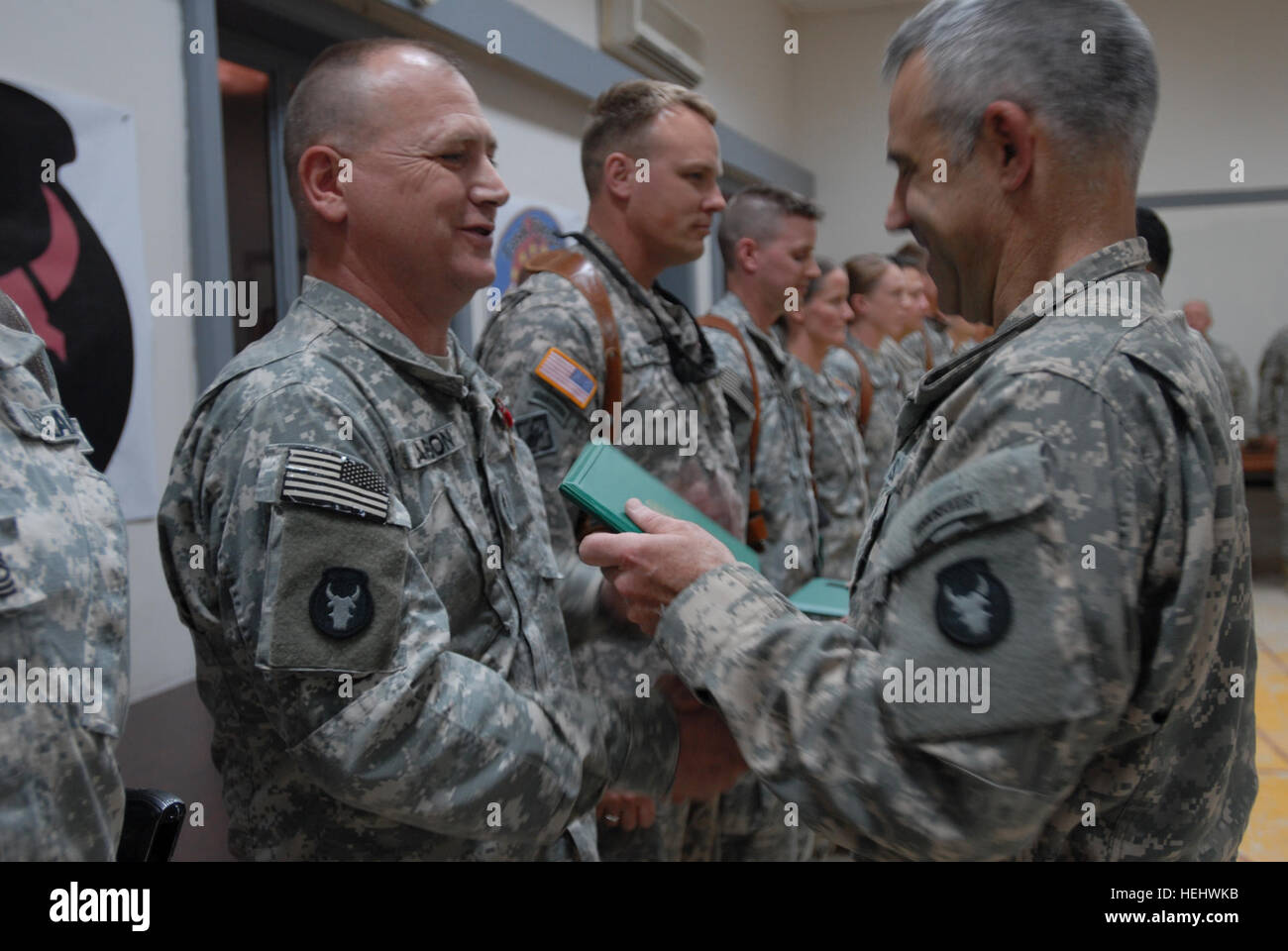 MSG Brett Larson, Task Force 34 Headquarters Senior Supply ...