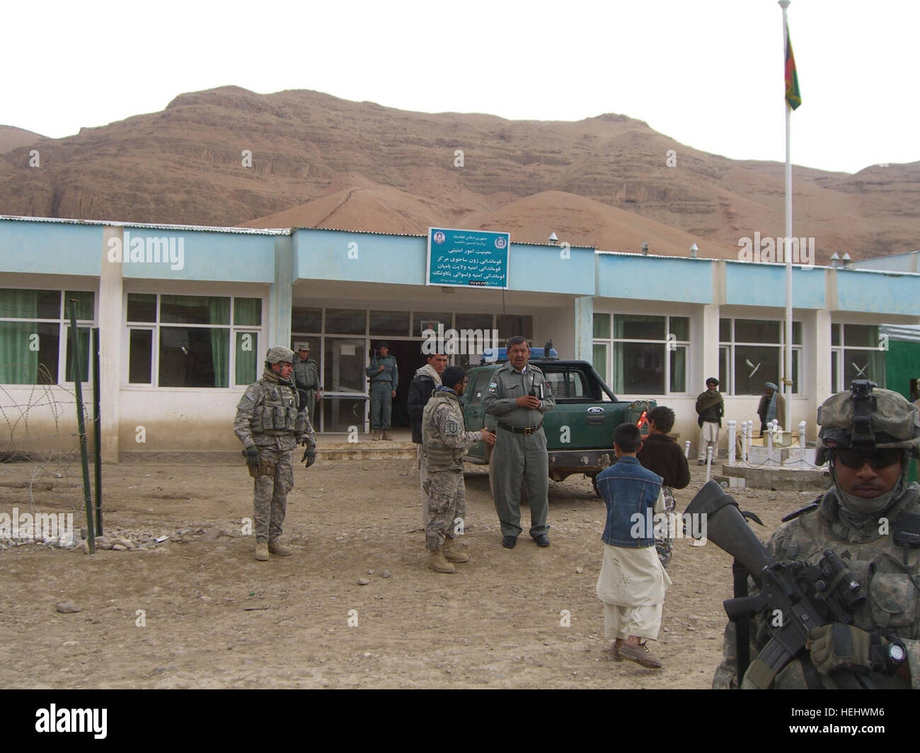 Task Force Warrior personnel conduct joint patrols with Afghan national ...