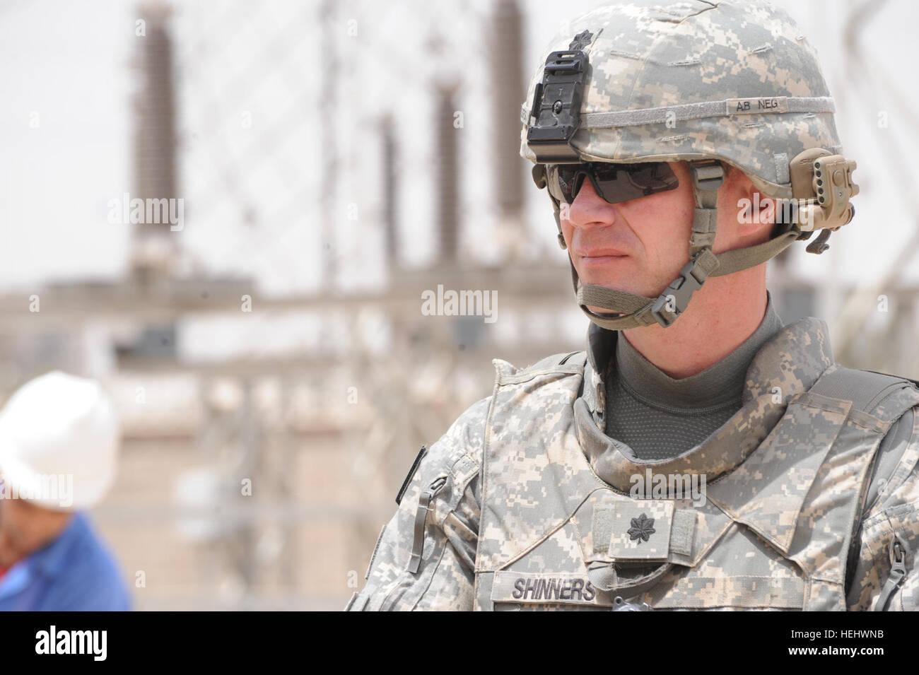 U.S. Army Lt. Col. Michael Shinners from Alexandria, Va., deputy ...
