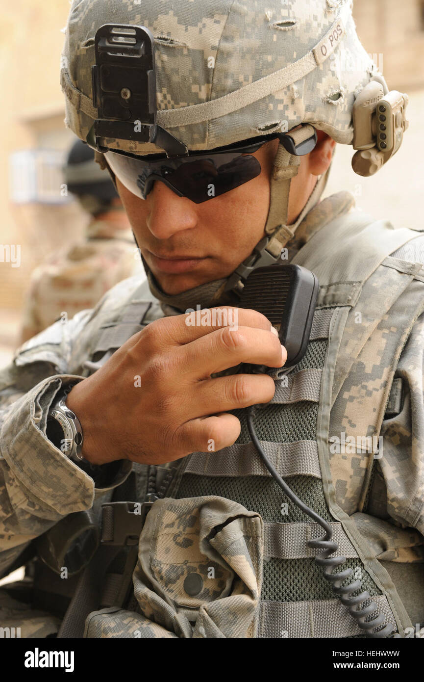 U.S. Army Sgt.1st Class Ramon Dias from Silver Springs, Texas, of 1st ...