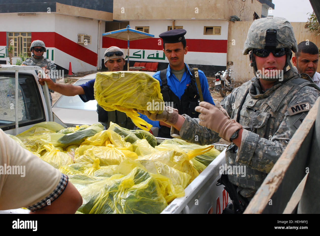 Sgt. Stephen Barden from Hull, Mass., 2nd Squad, 2nd Platoon, 772nd ...