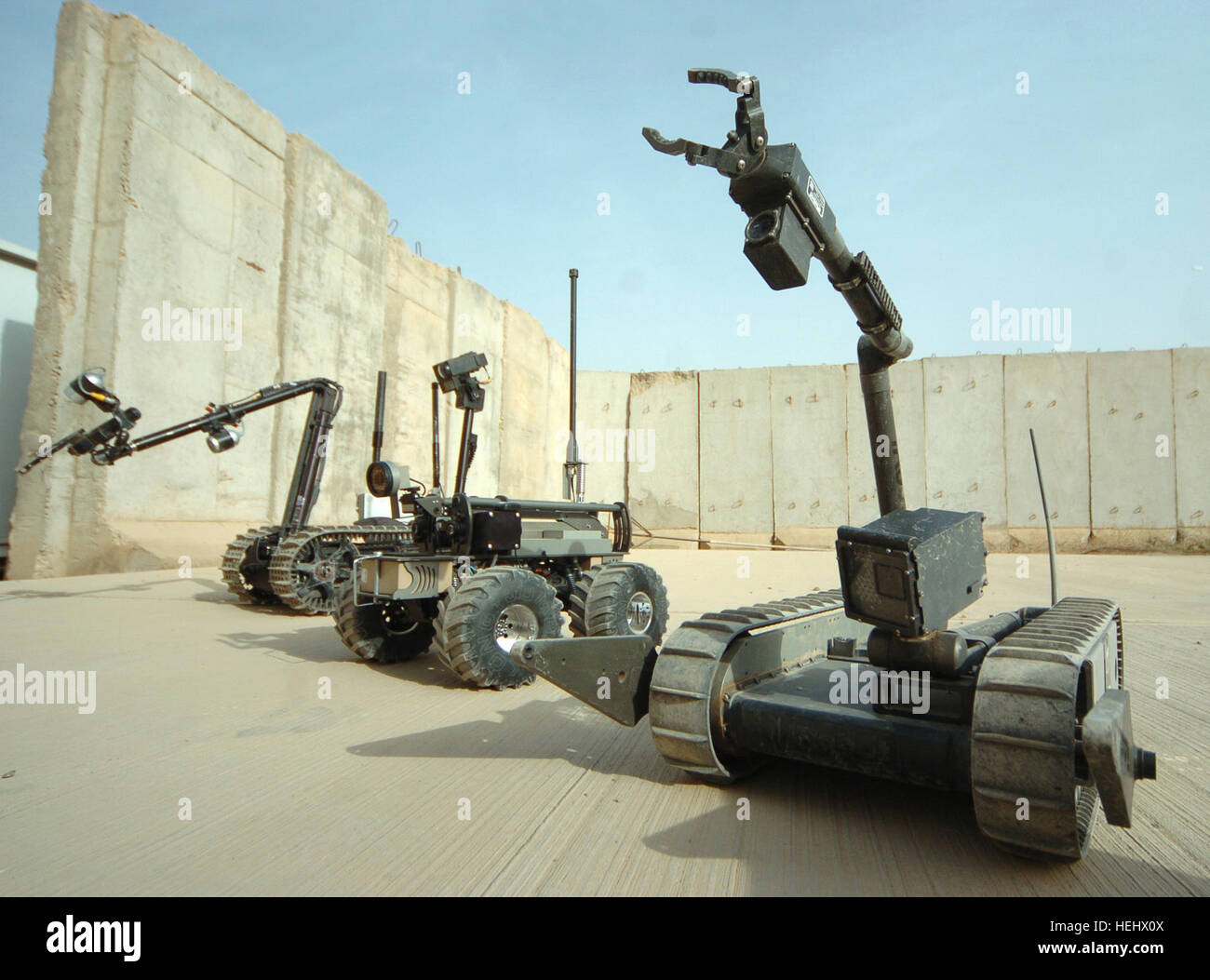 Camp Victory, BAGHDAD - The 3 most heavily utilized robots in EODs ...