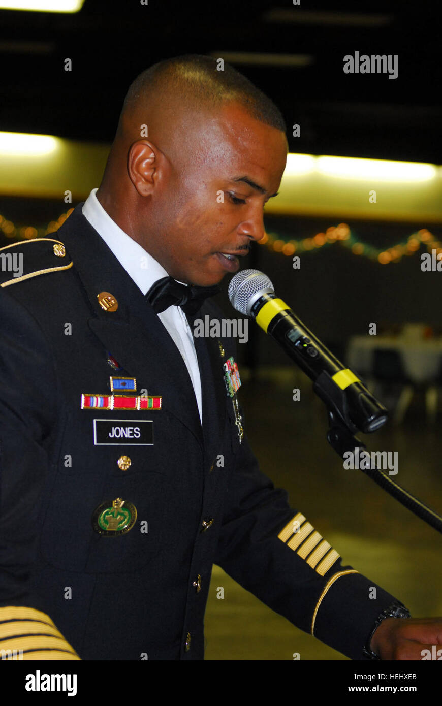 First Sgt. Antwone Jones, Headquarters and Headquarters Company, 1st ...