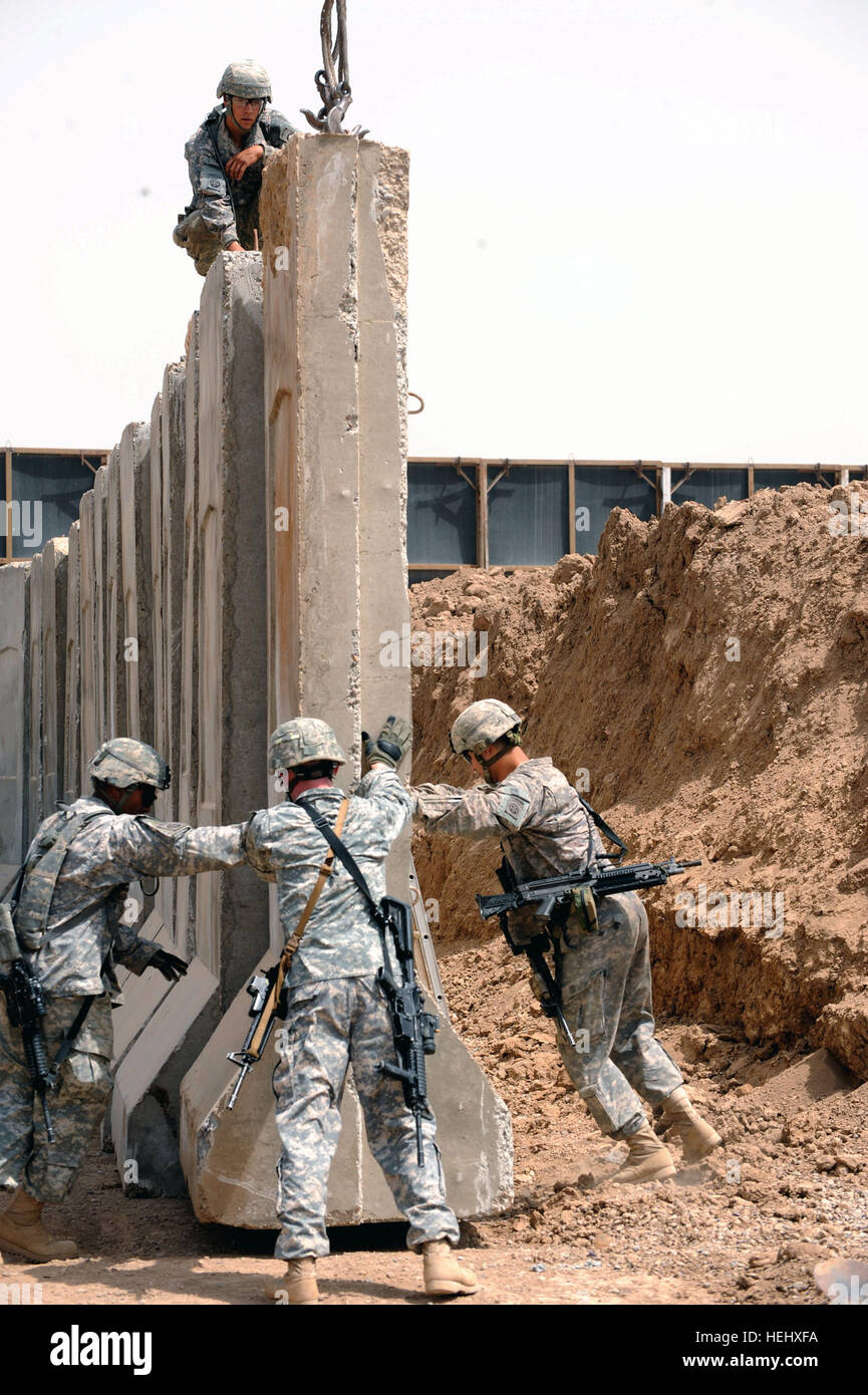 U.S. Soldiers of Headquarters and Headquarters Company, Brigade Special ...