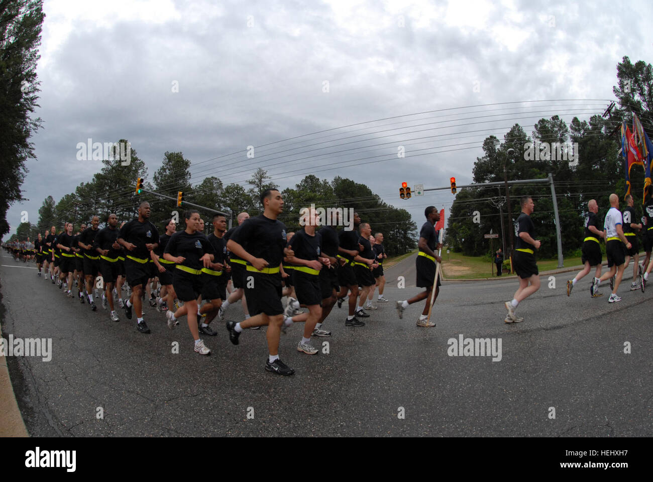 FORT BRAGG, N.C. -- Soldiers of the 82nd Airborne Division Run in ...