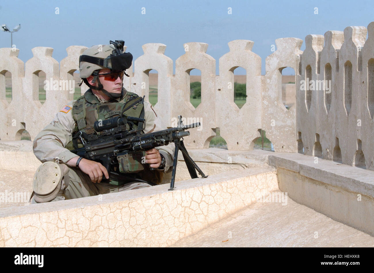 US Army (USA) Specialist Fourth Class (SPC) Timothy Juneman, Charlie (C ...