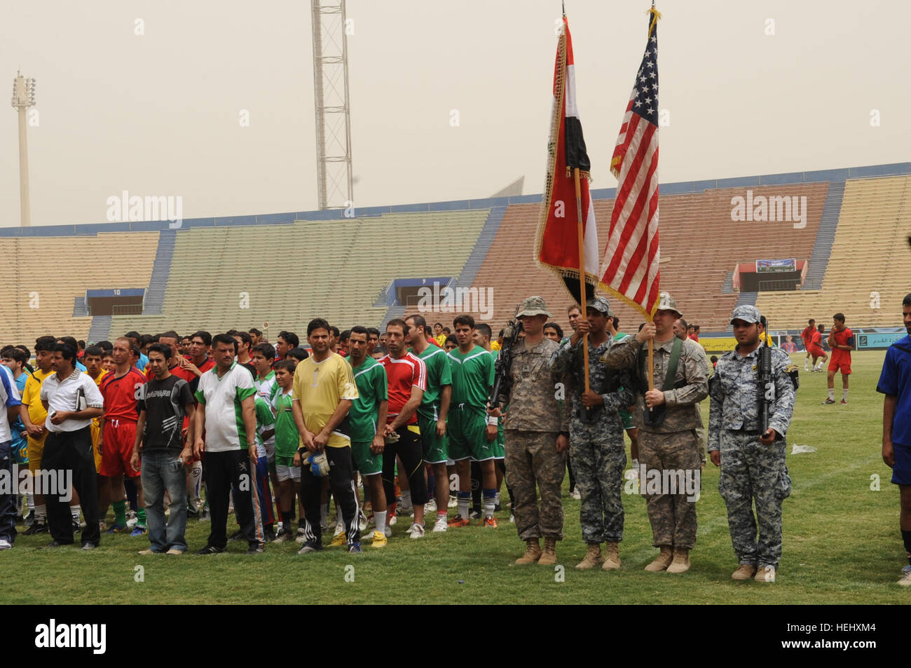 Color guard displays flags hi-res stock photography and images - Alamy