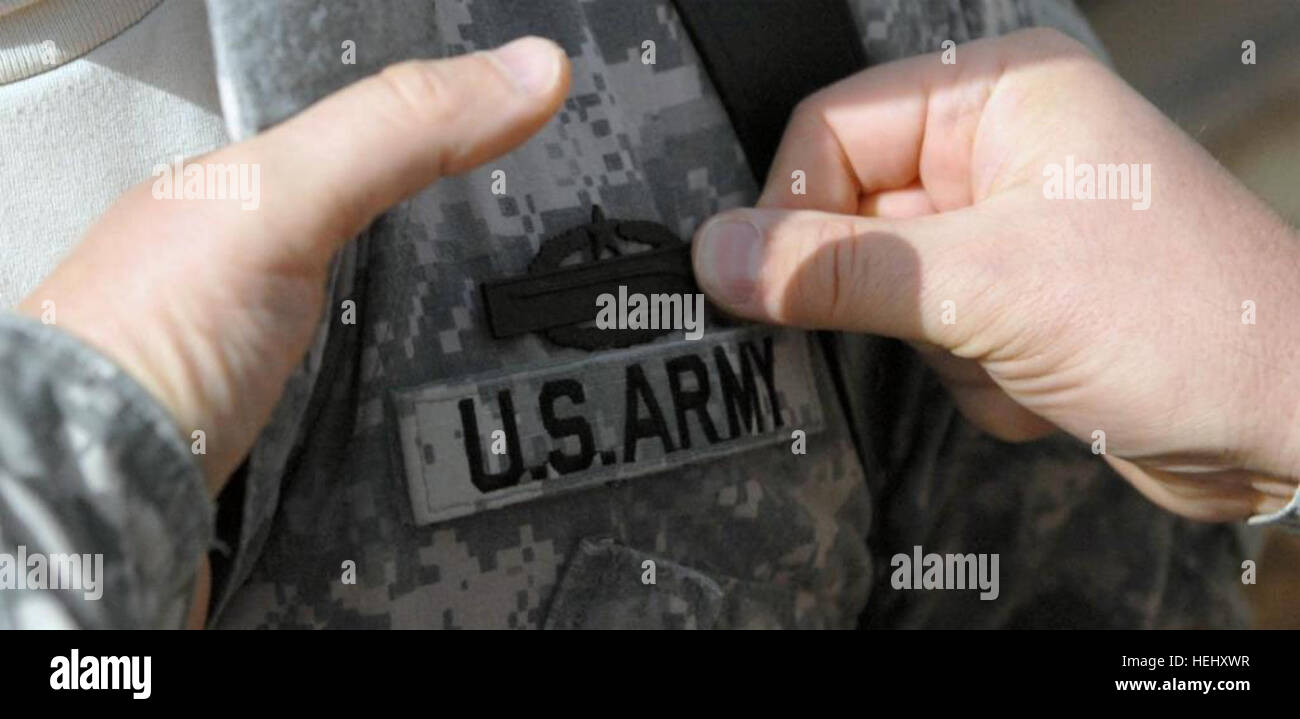 Combat infantryman badge hi-res stock photography and images - Alamy