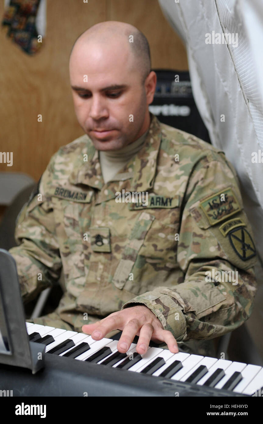 LOGAR Province, Afghanistan - U.S. Army Staff Sgt. Shawn Brumagin, a ...