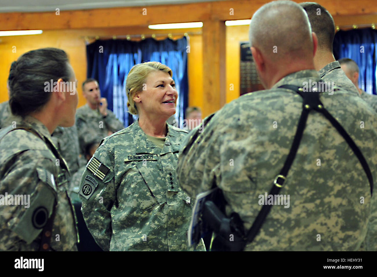 Gen. Ann Dunwoody, commanding general of Army Materiel Command and the ...